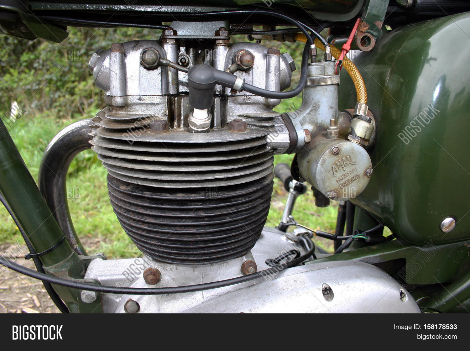 BSA B40 1965 - Image & Photo (Free Trial) | Bigstock