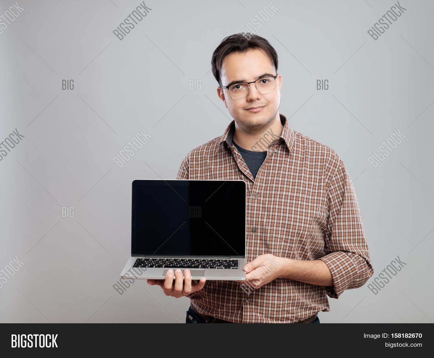 Man Holding Showing Image & Photo (Free Trial) | Bigstock