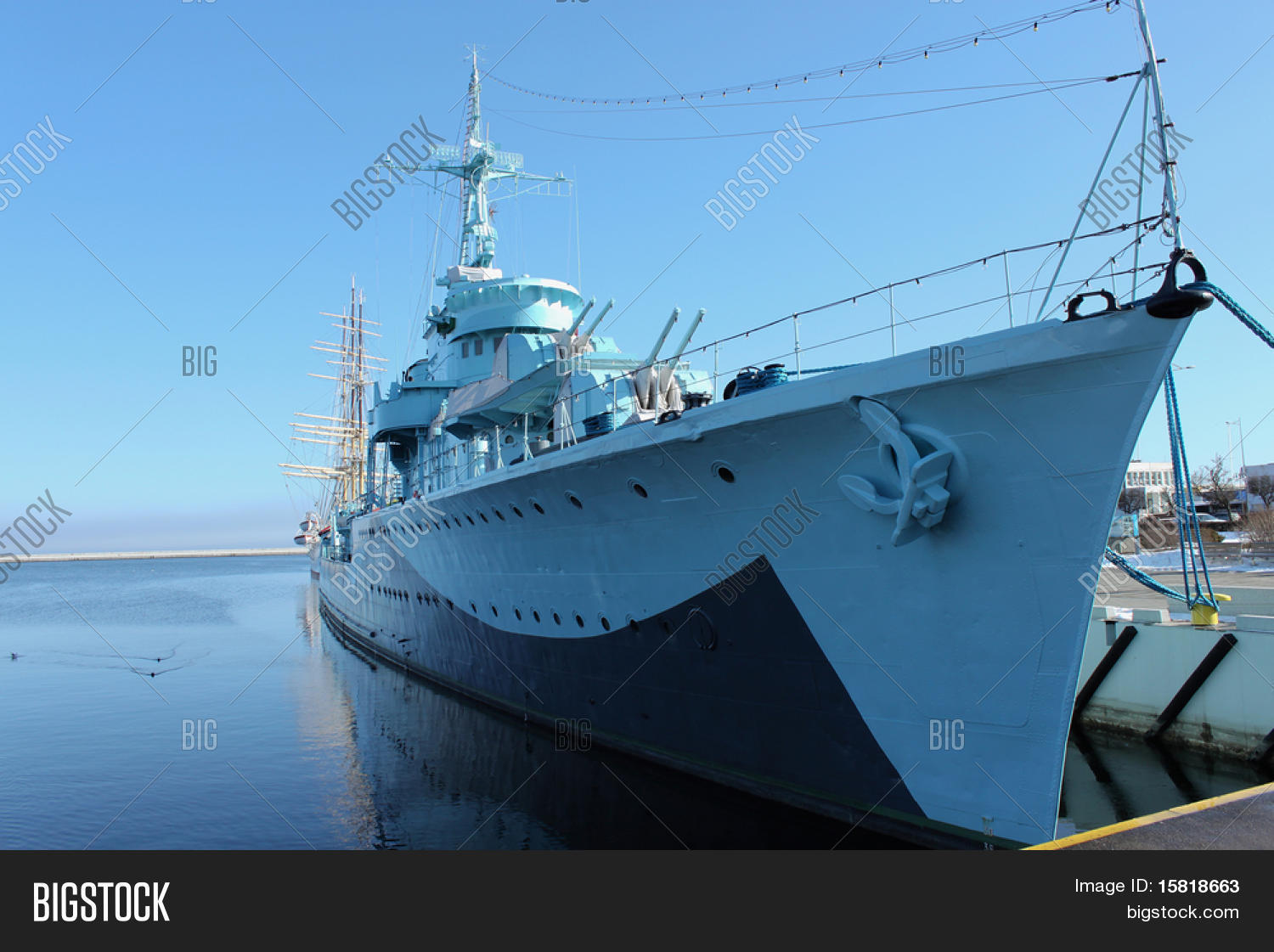 Old Warship Second Image & Photo (Free Trial) | Bigstock
