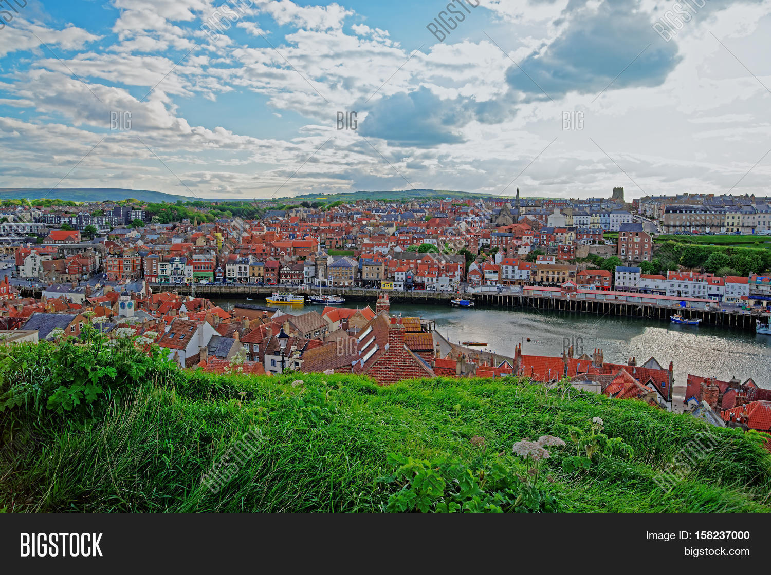 Coast North Sea Whitby Image & Photo (Free Trial) | Bigstock