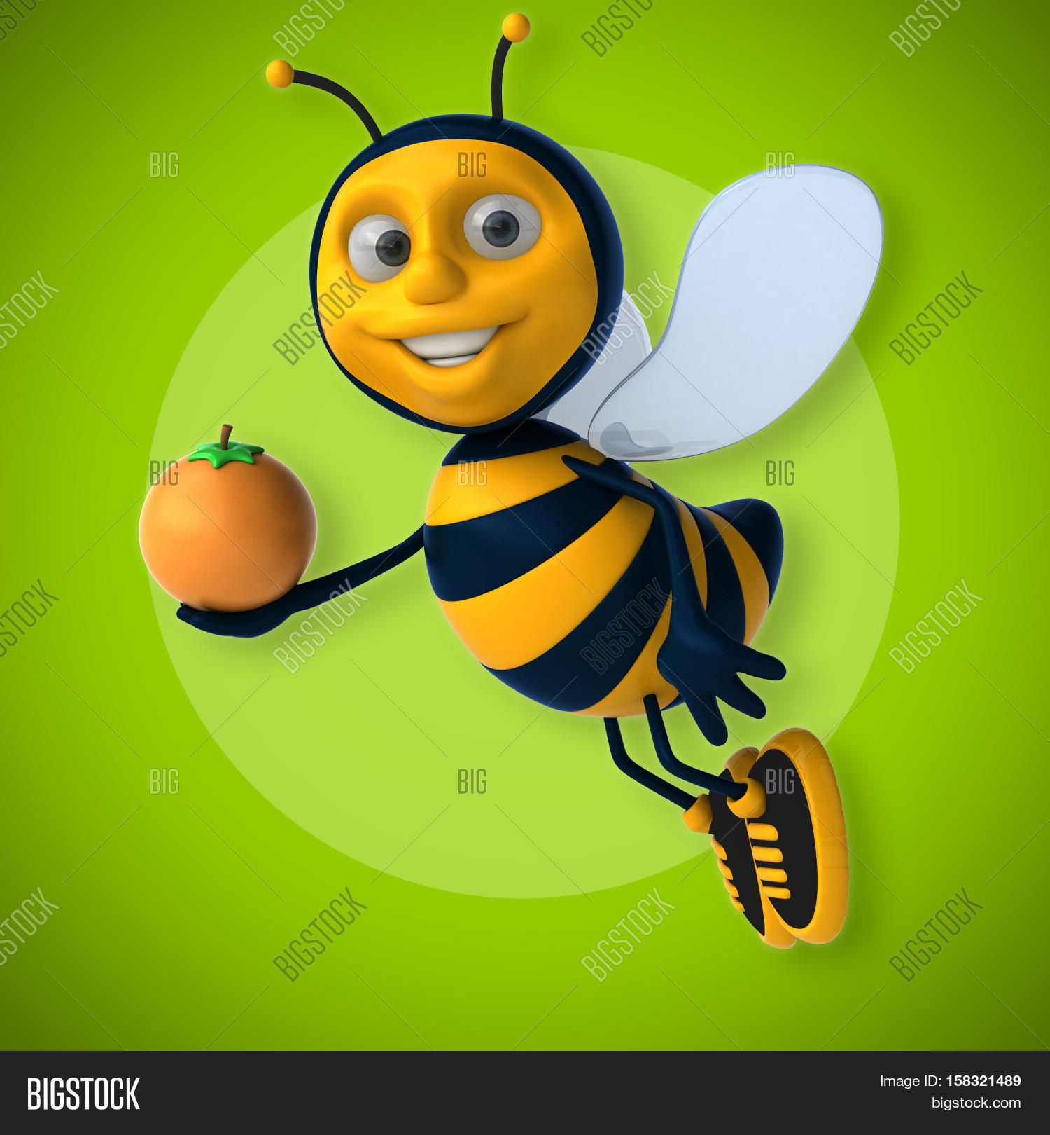Fun Bee Image & Photo (Free Trial) | Bigstock