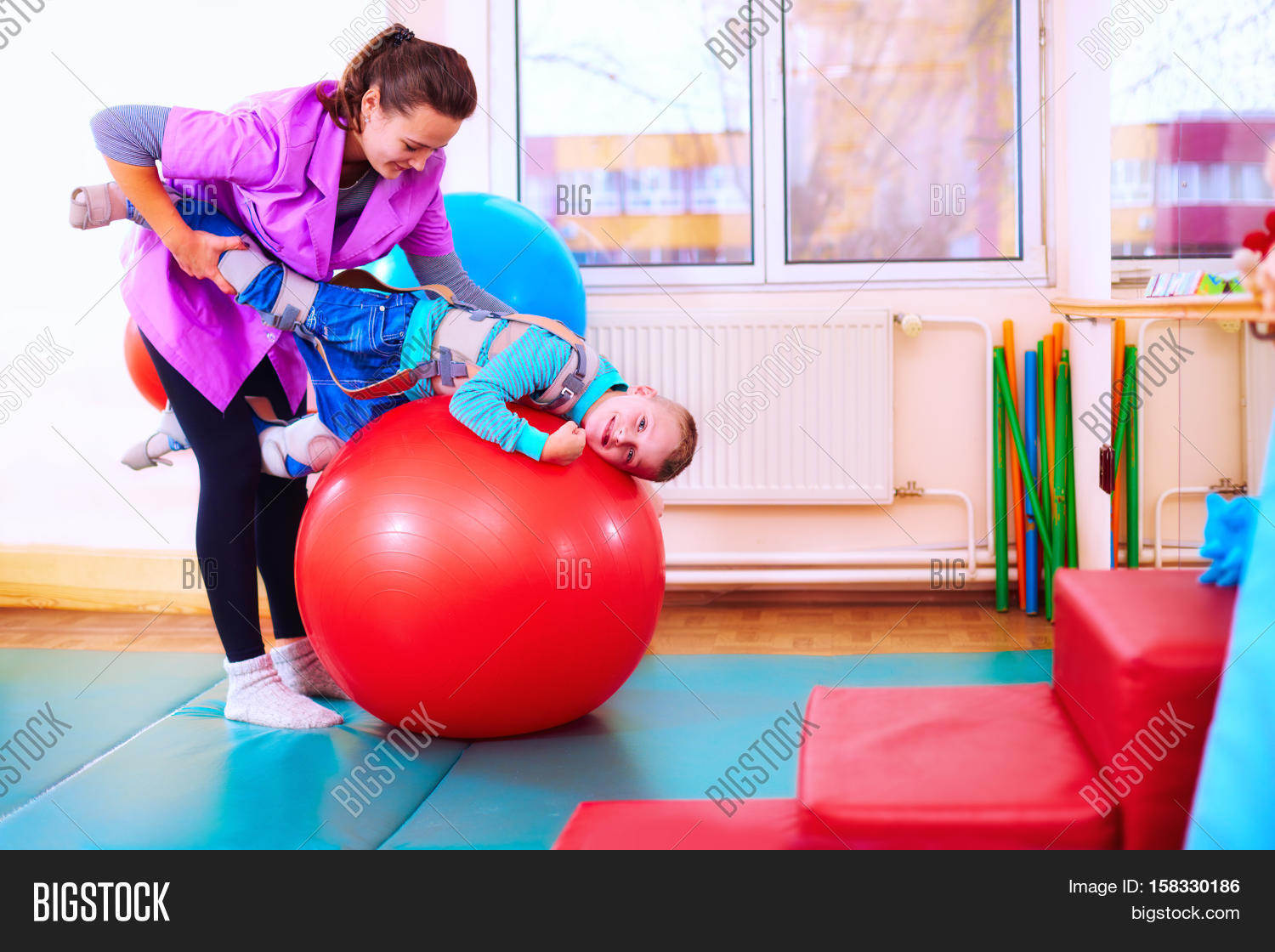 Cute Kid Disability Image & Photo (Free Trial) | Bigstock
