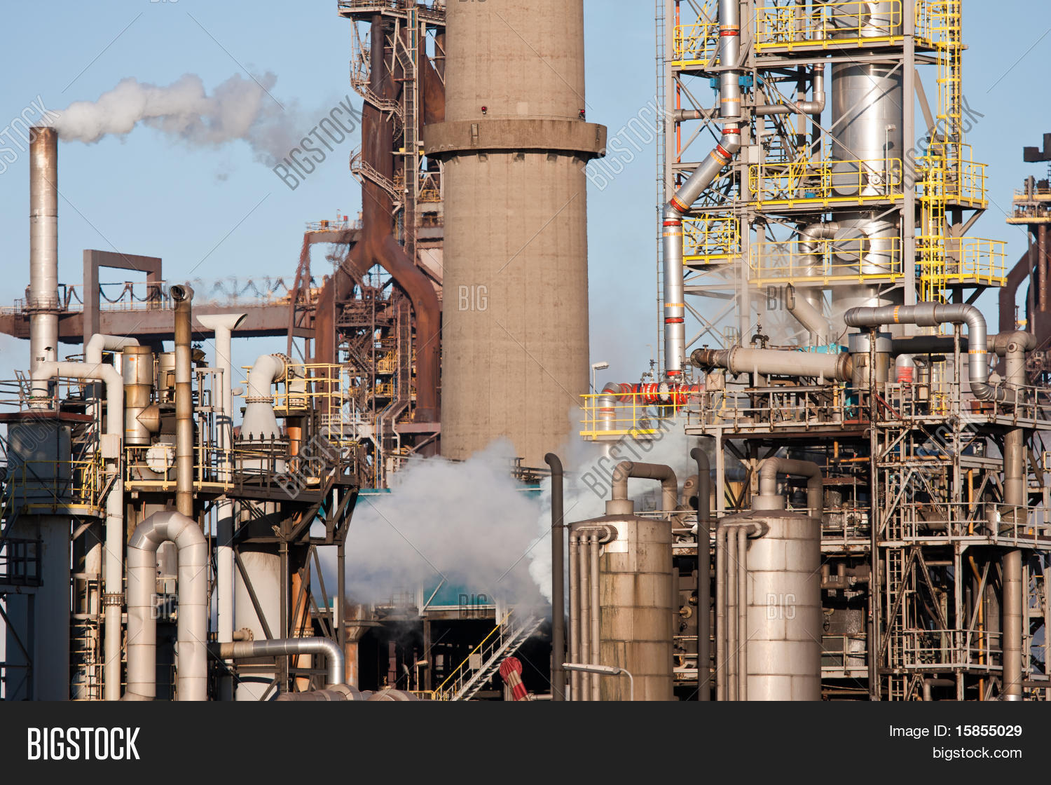 Chemical Factory Pipes Image & Photo (Free Trial) | Bigstock