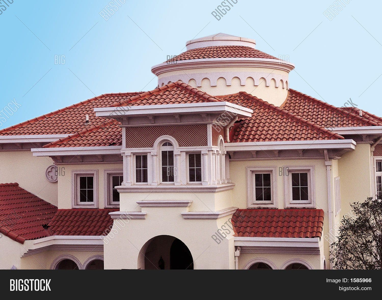 Villa Roof Image & Photo | Bigstock