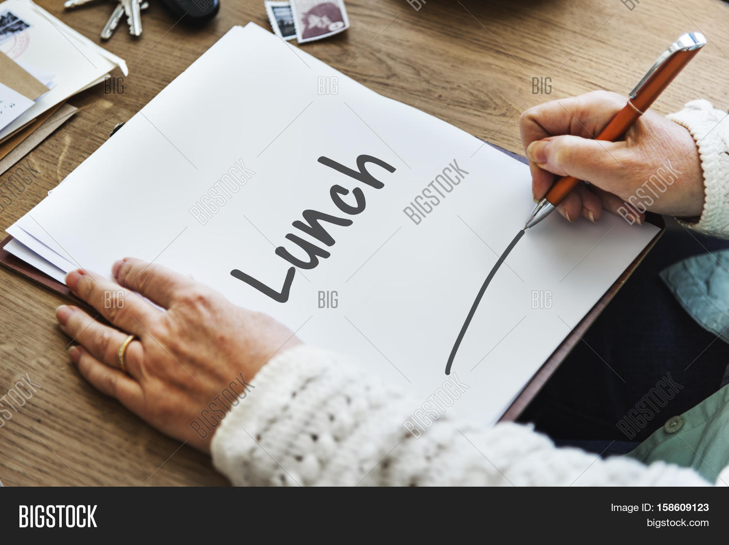 Time Lunch Break Meal Image & Photo (Free Trial) | Bigstock