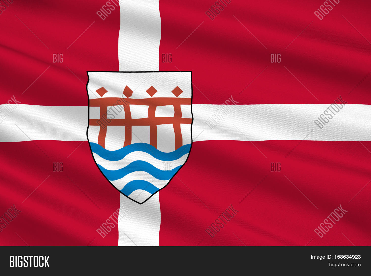 Flag Haderslev Image & Photo (Free Trial) | Bigstock