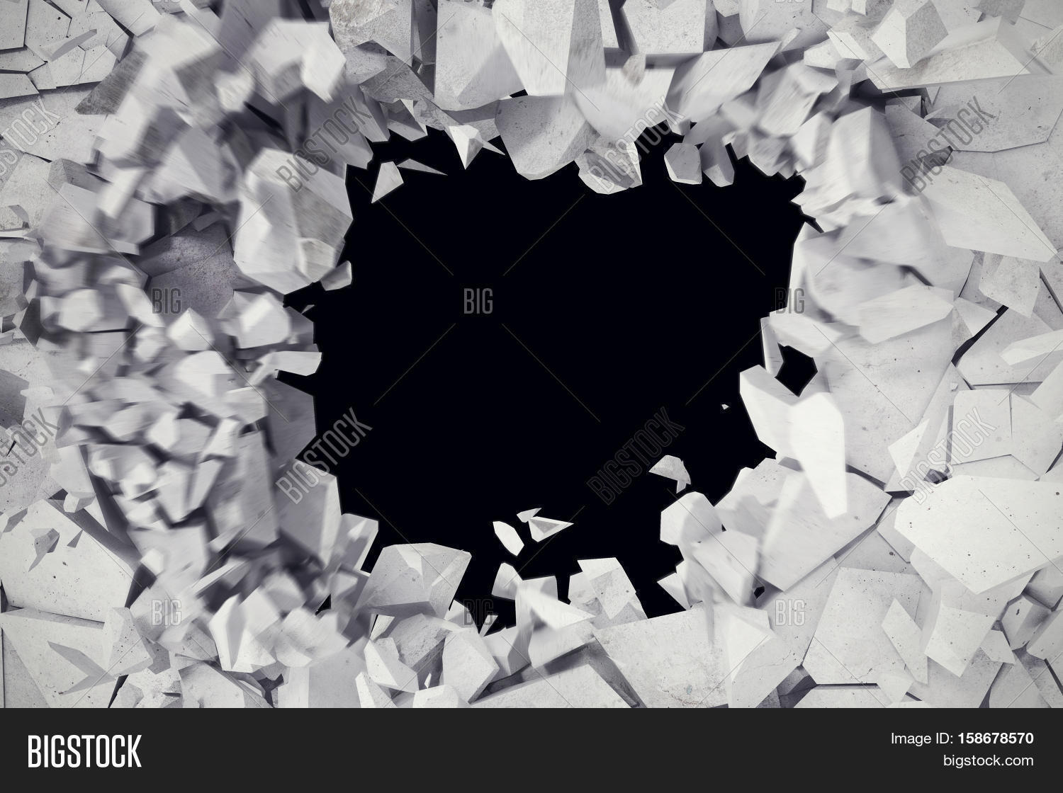 3d Rendering Explosion Image & Photo (Free Trial) | Bigstock