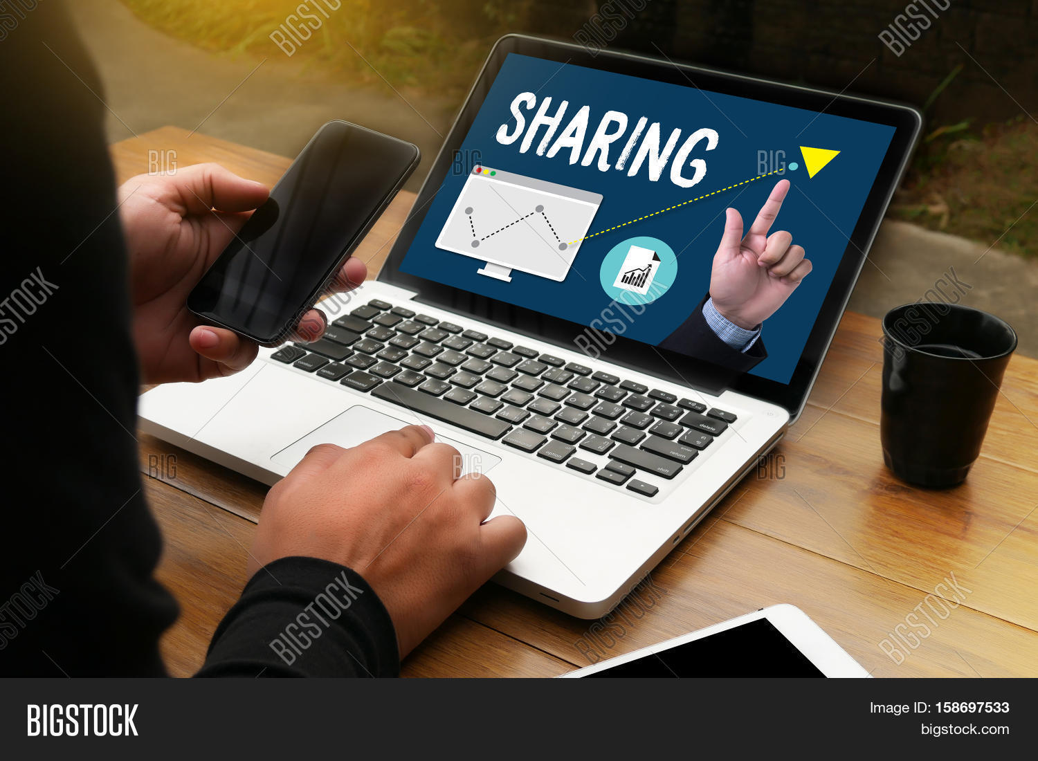 Sharing (sharing Share Image & Photo (Free Trial) | Bigstock