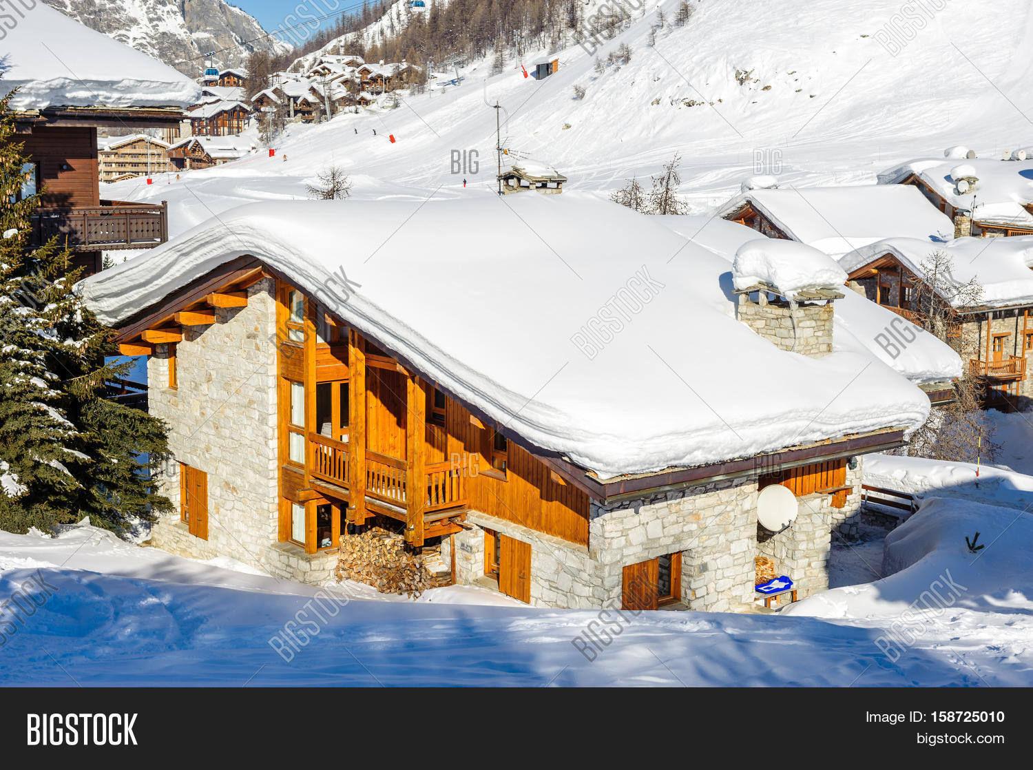 Alpine Winter Mountain Image & Photo (Free Trial) | Bigstock