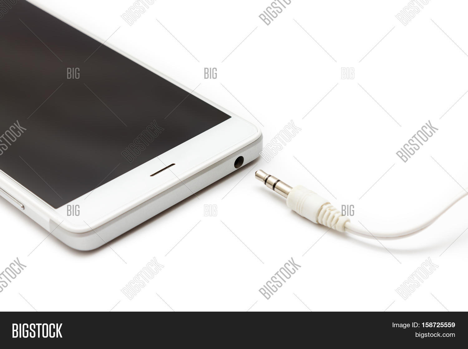 Smartphone Audio Cable Image & Photo (Free Trial) | Bigstock