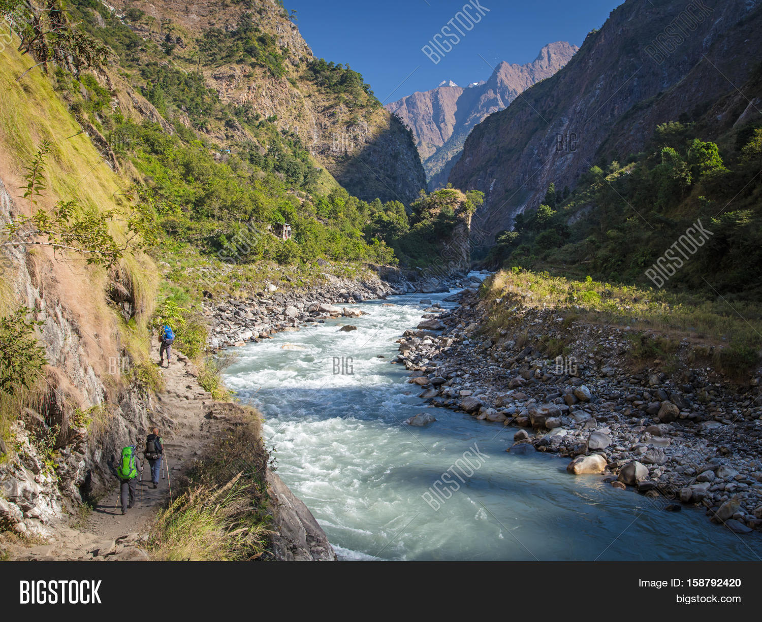 Hiking Himalayas Image & Photo (Free Trial) | Bigstock