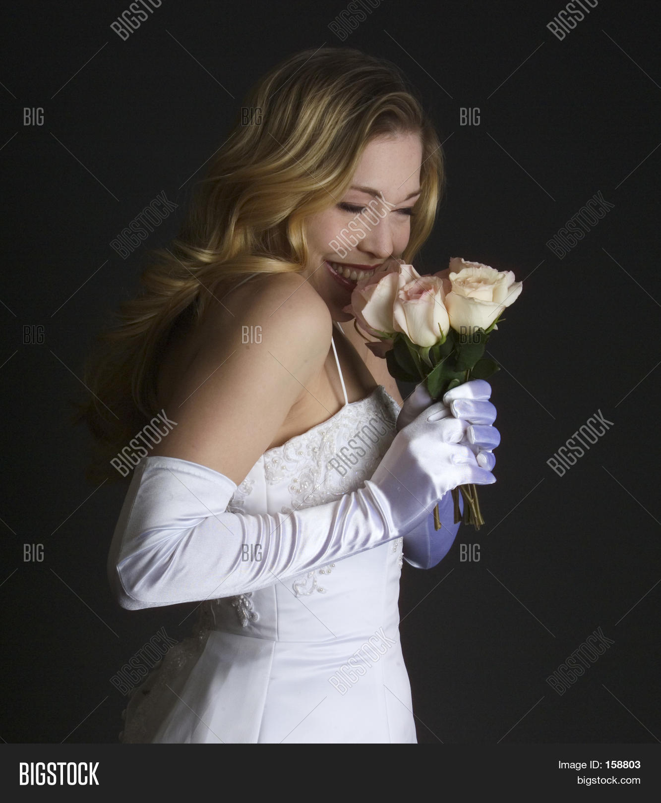 Bride Smelling Her Image & Photo (Free Trial) | Bigstock
