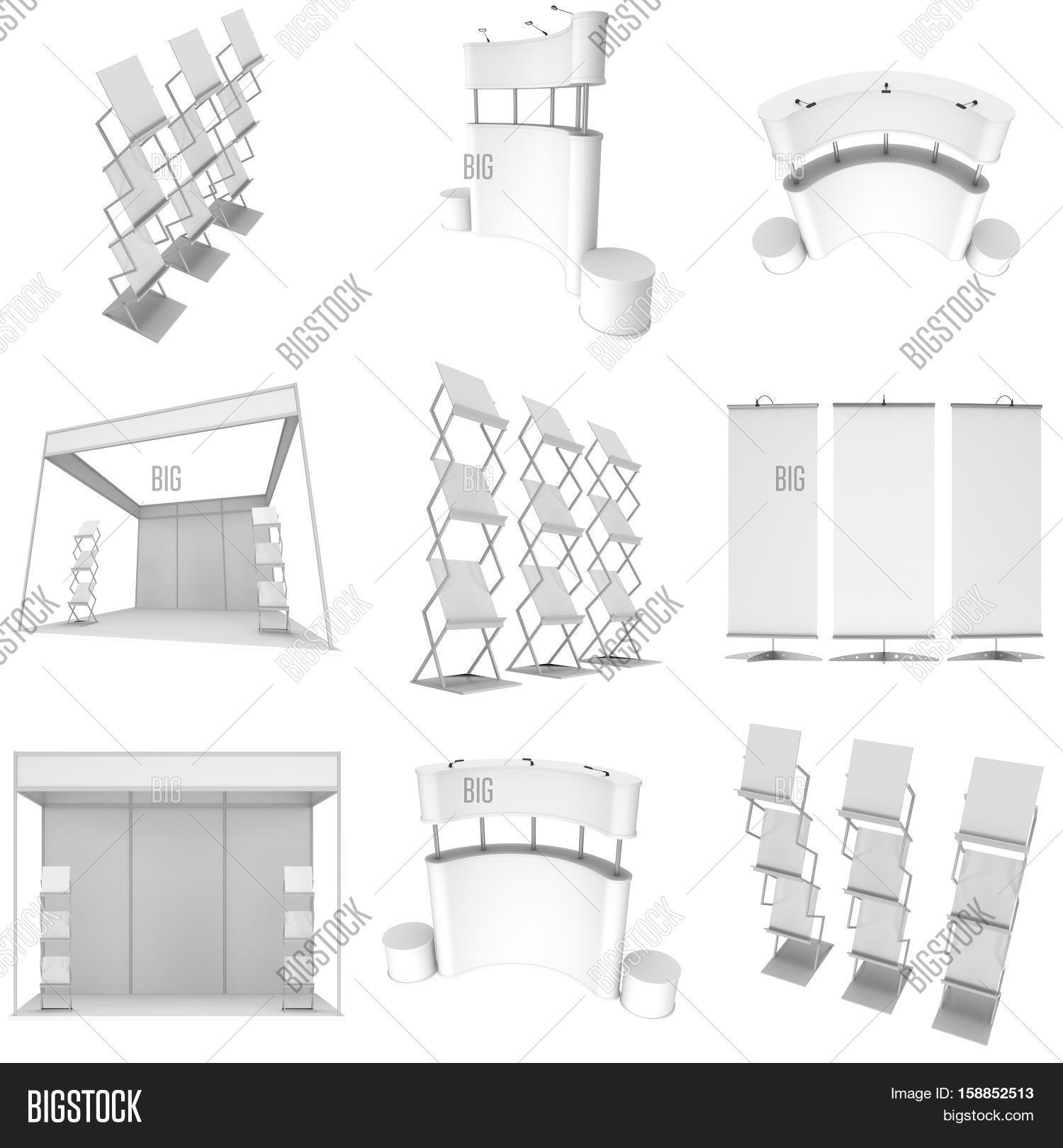Trade Show Booth Set. Image & Photo (Free Trial) | Bigstock