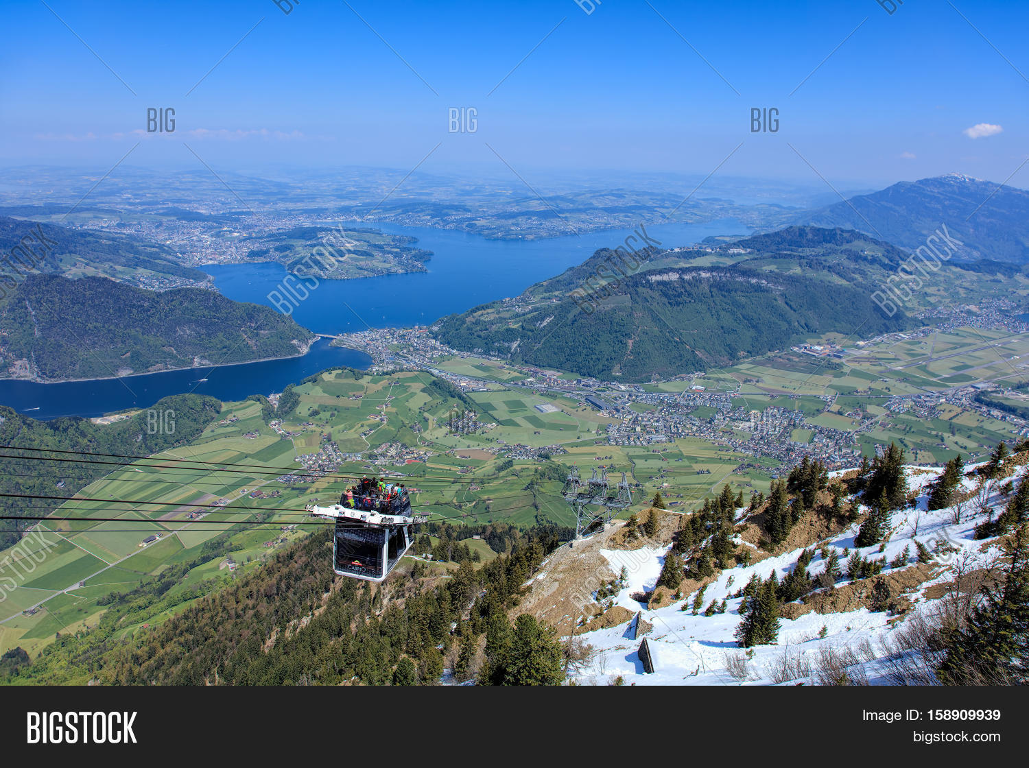 Imagen y foto Mt. Stanserhorn, (prueba gratis) | Bigstock