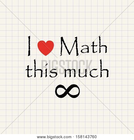 Love Math - Funny Vector & Photo (Free Trial) | Bigstock