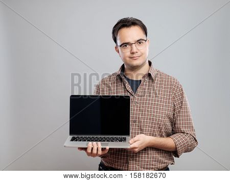 Man Holding Showing Image & Photo (Free Trial) | Bigstock
