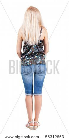 Back View Standing Image & Photo (Free Trial) | Bigstock