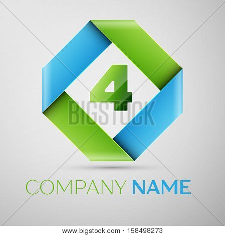 Number Four Vector Vector & Photo (Free Trial) | Bigstock
