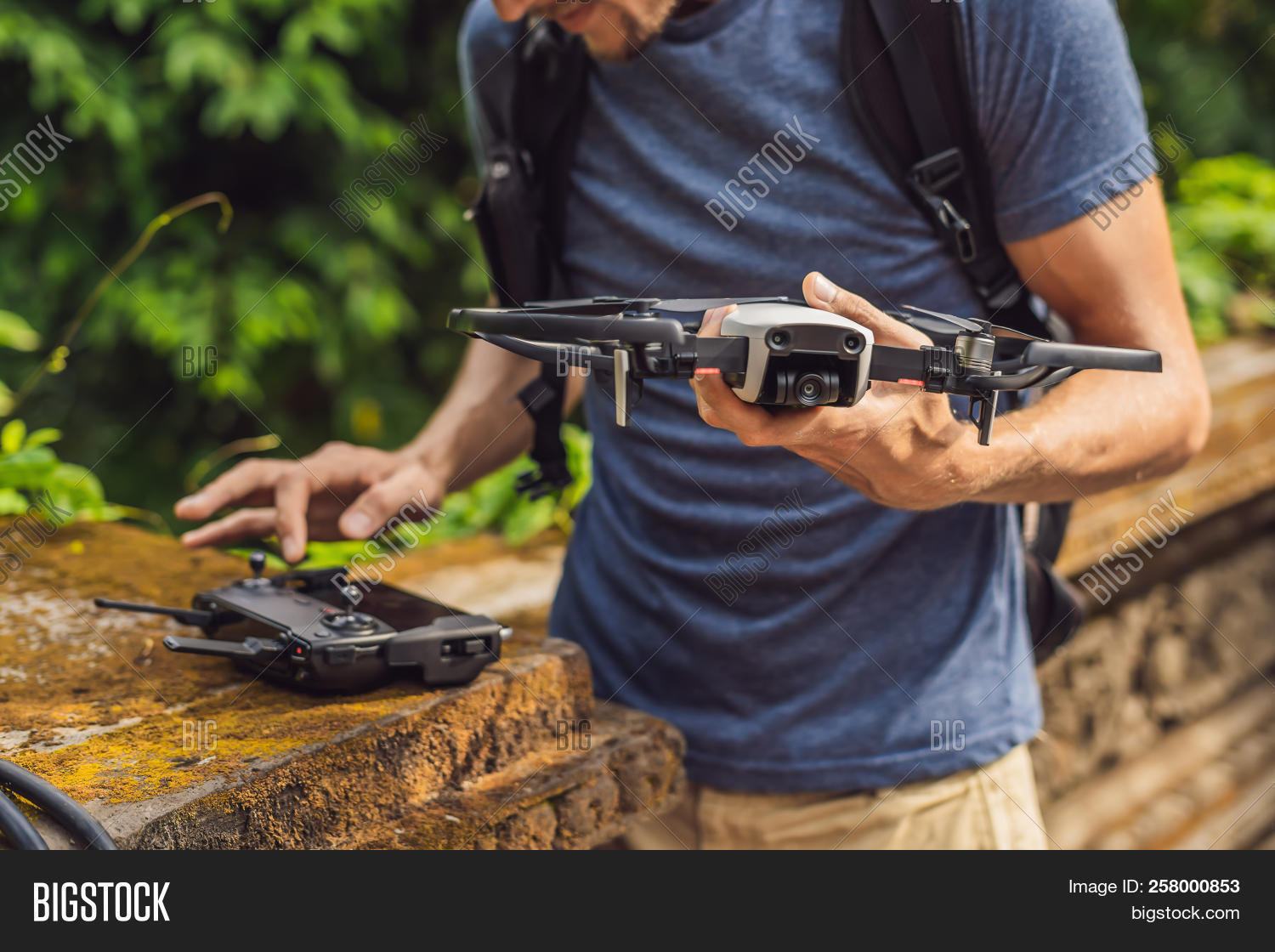 Young Man Launches Image & Photo (Free Trial) | Bigstock