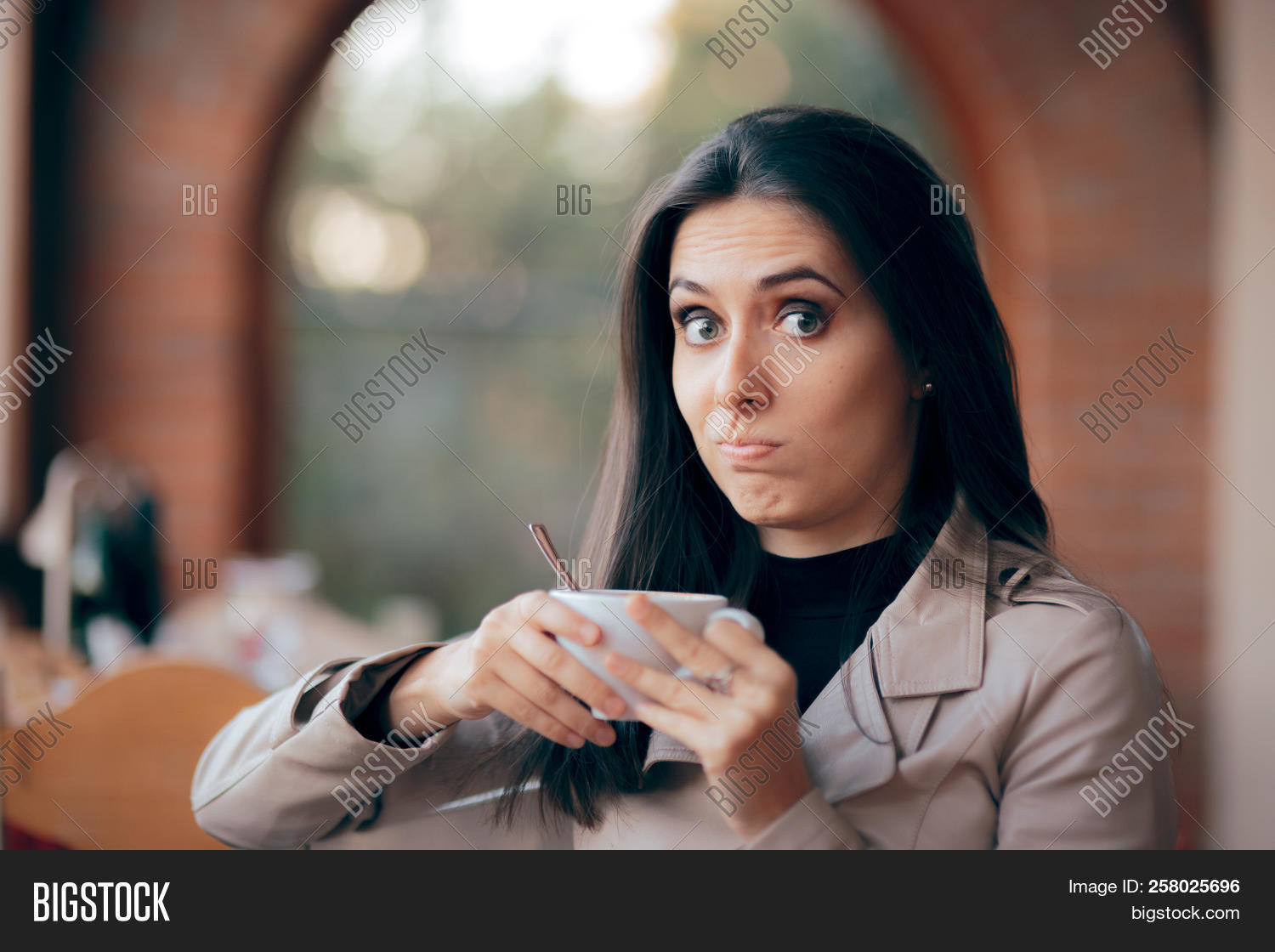 Funny Squeamish Girl Image & Photo (Free Trial) | Bigstock