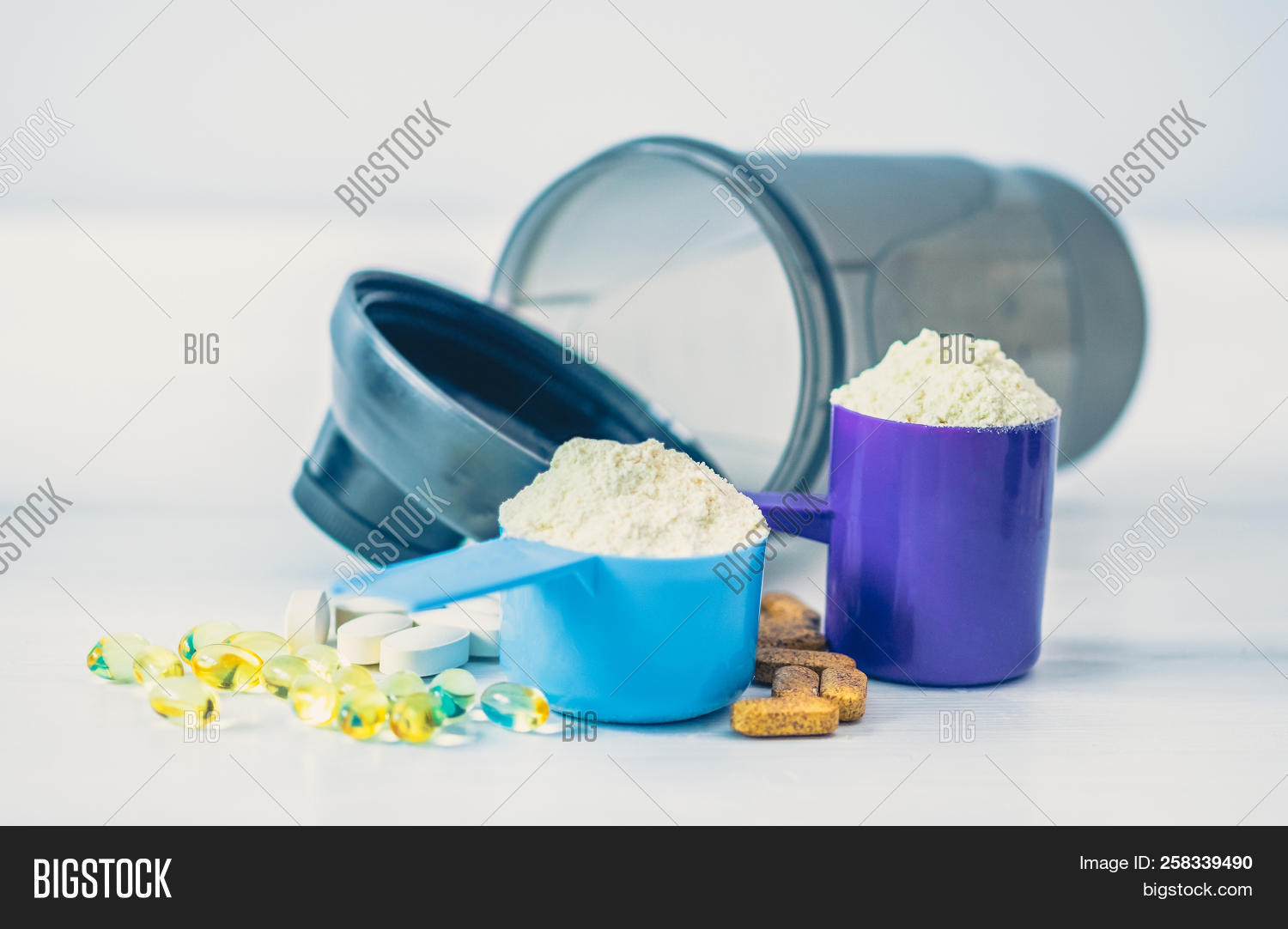 Sport Food Supplements Image & Photo (Free Trial) | Bigstock