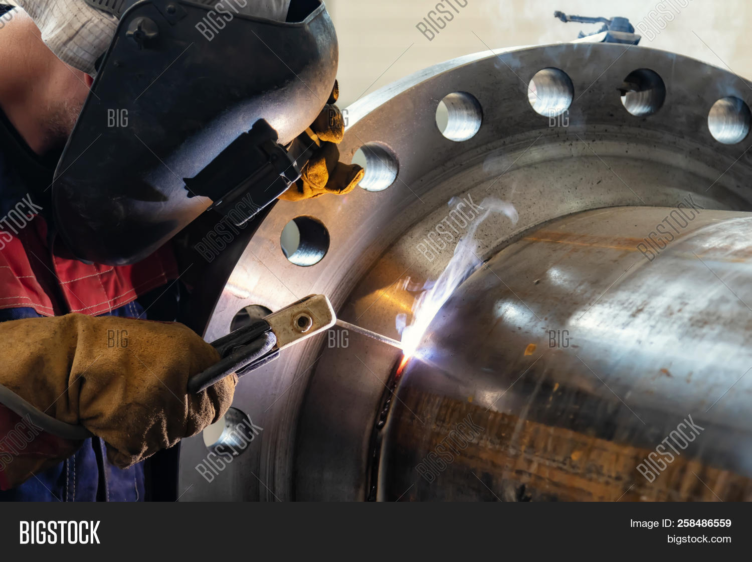 Flat Welding Flange Image & Photo (Free Trial) | Bigstock