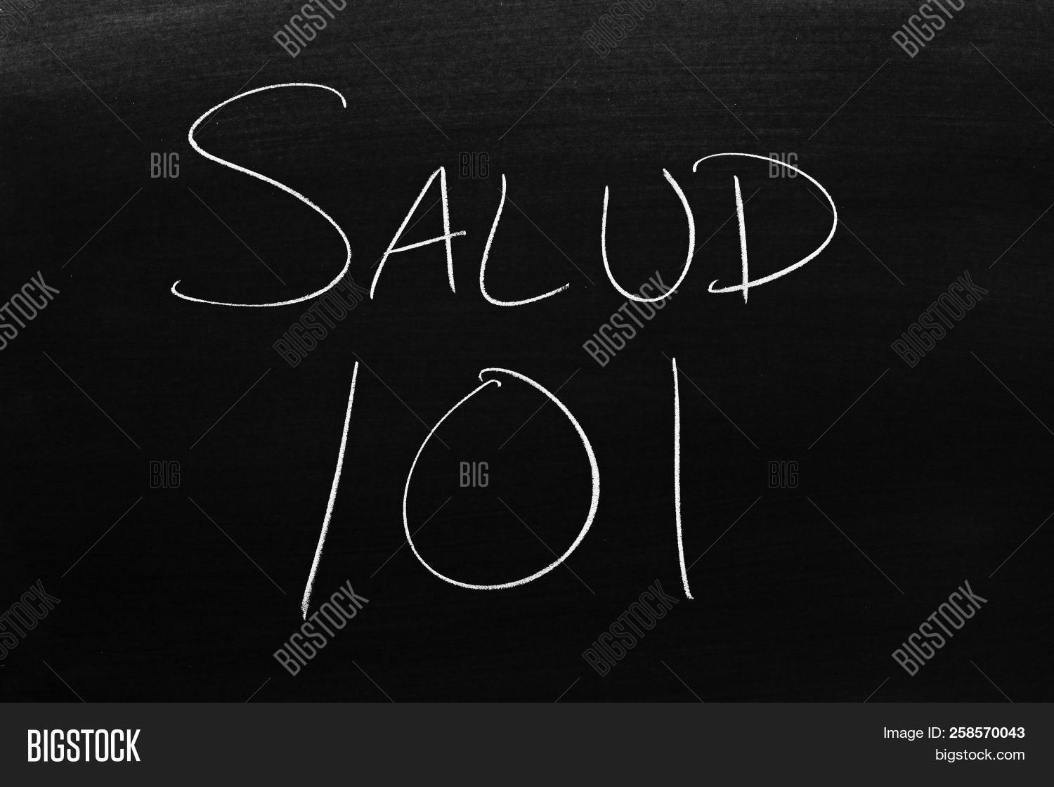 Words Salud 101 On Image & Photo (Free Trial) | Bigstock