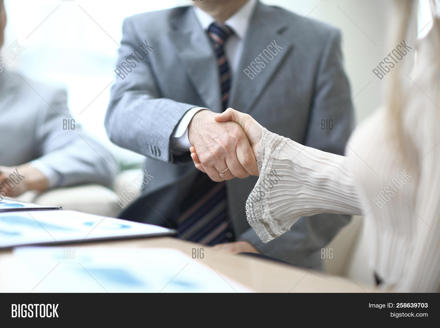 Close . Handshake Image & Photo (Free Trial) | Bigstock