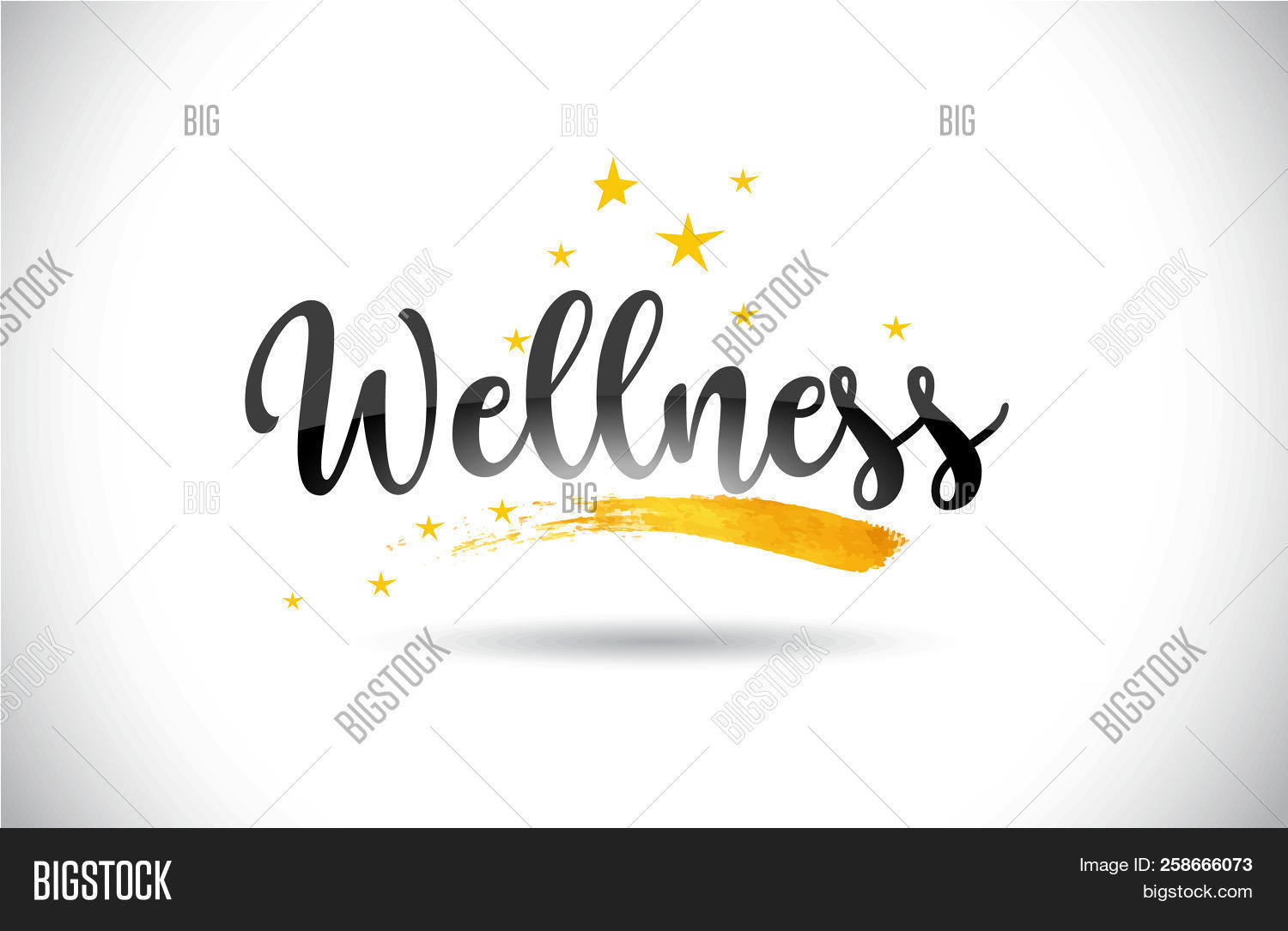 Wellness Word Text Vector & Photo (Free Trial) | Bigstock