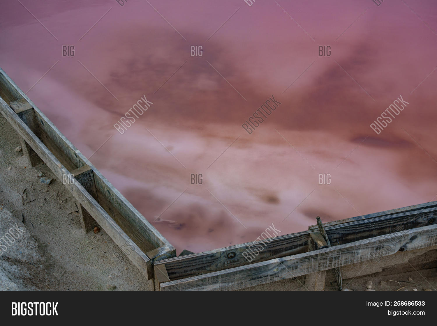 Pink Salt Pool Image & Photo (Free Trial) | Bigstock