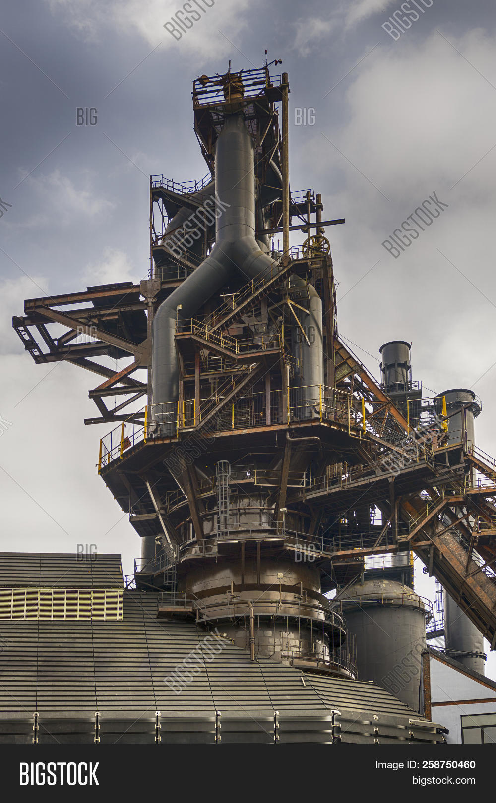 Old Blast Furnace Image & Photo (Free Trial) | Bigstock