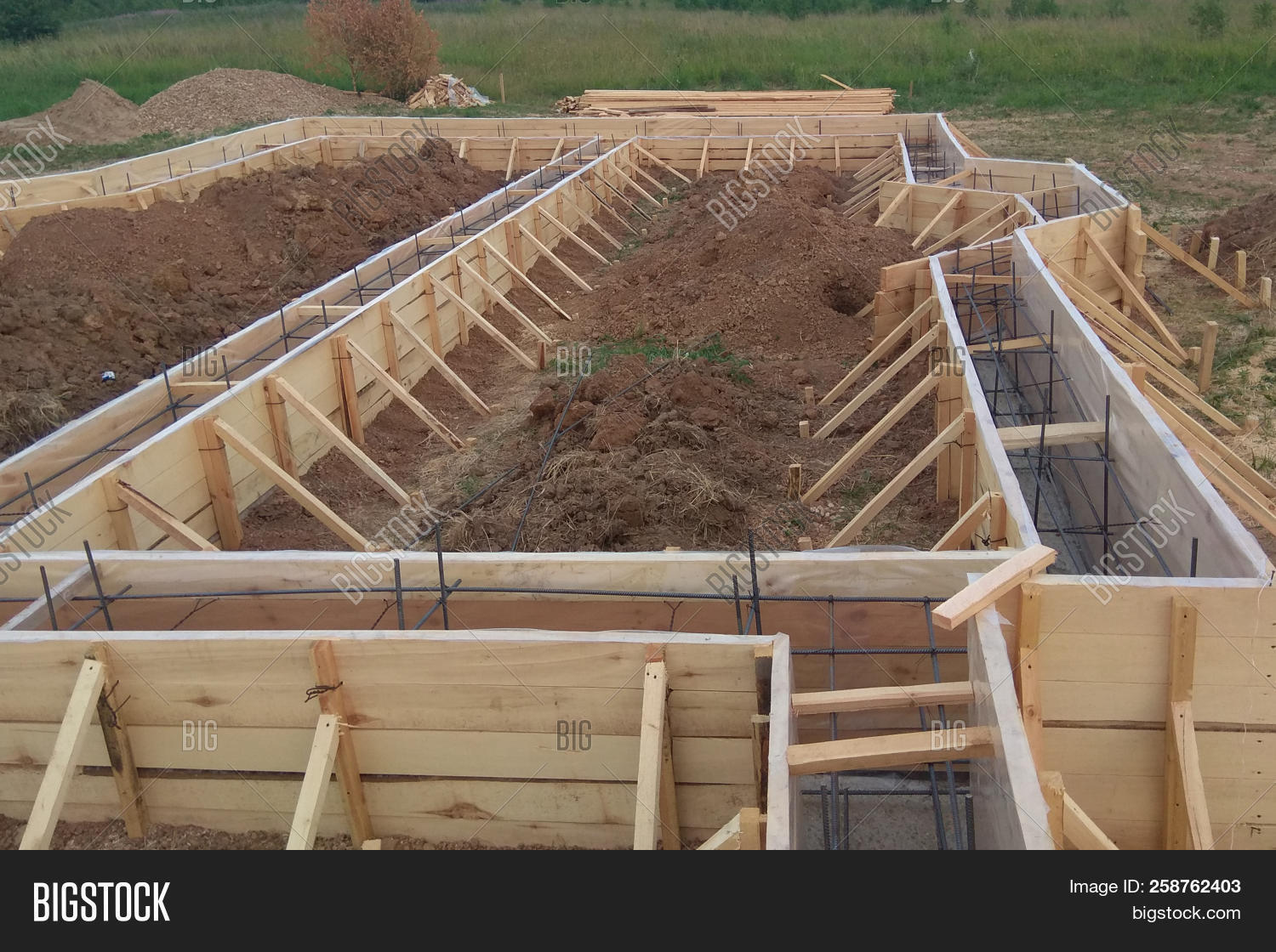 Wooden Formwork Image & Photo (Free Trial) | Bigstock
