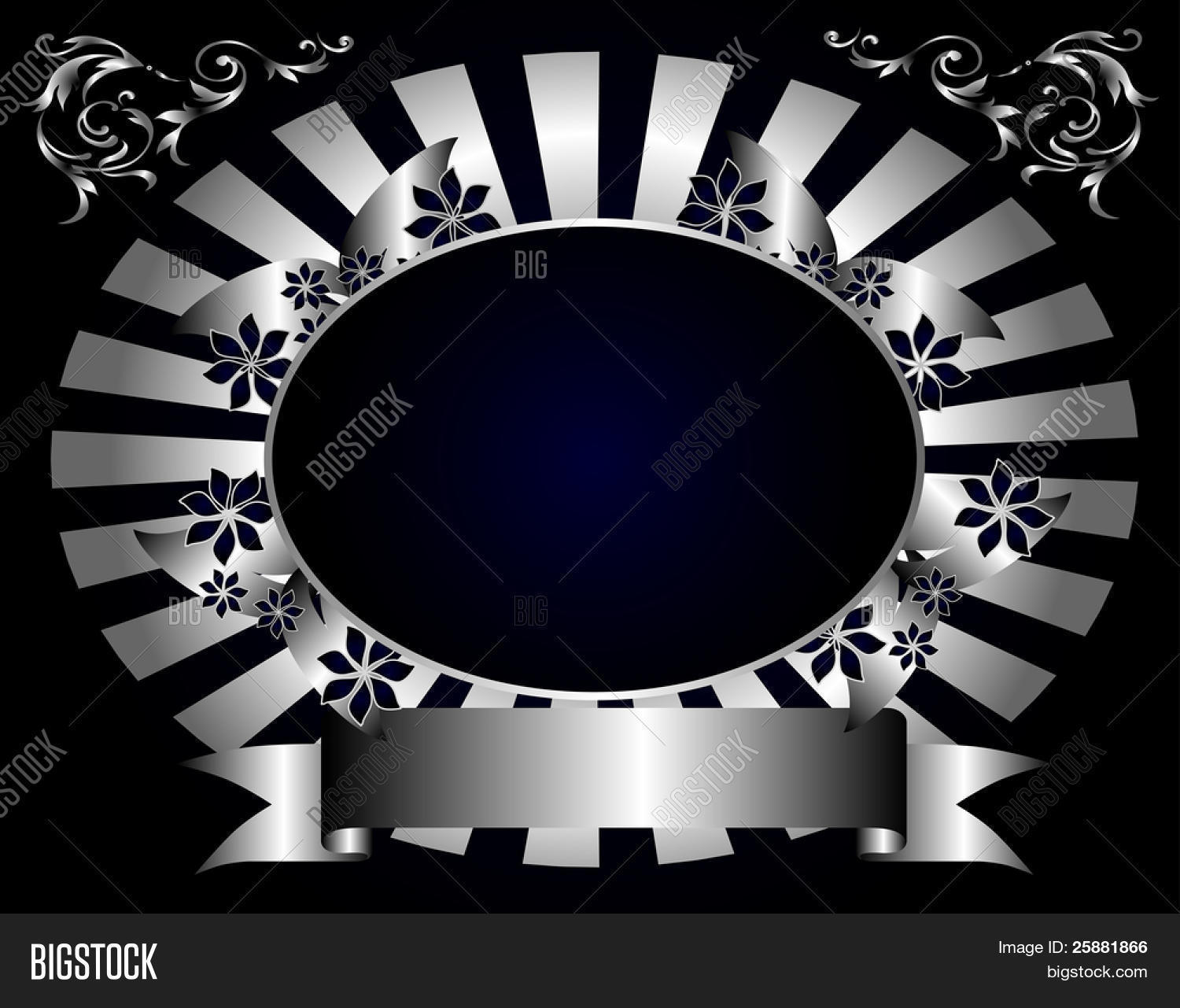 Gold Floral Fan Effect Image & Photo (Free Trial) | Bigstock