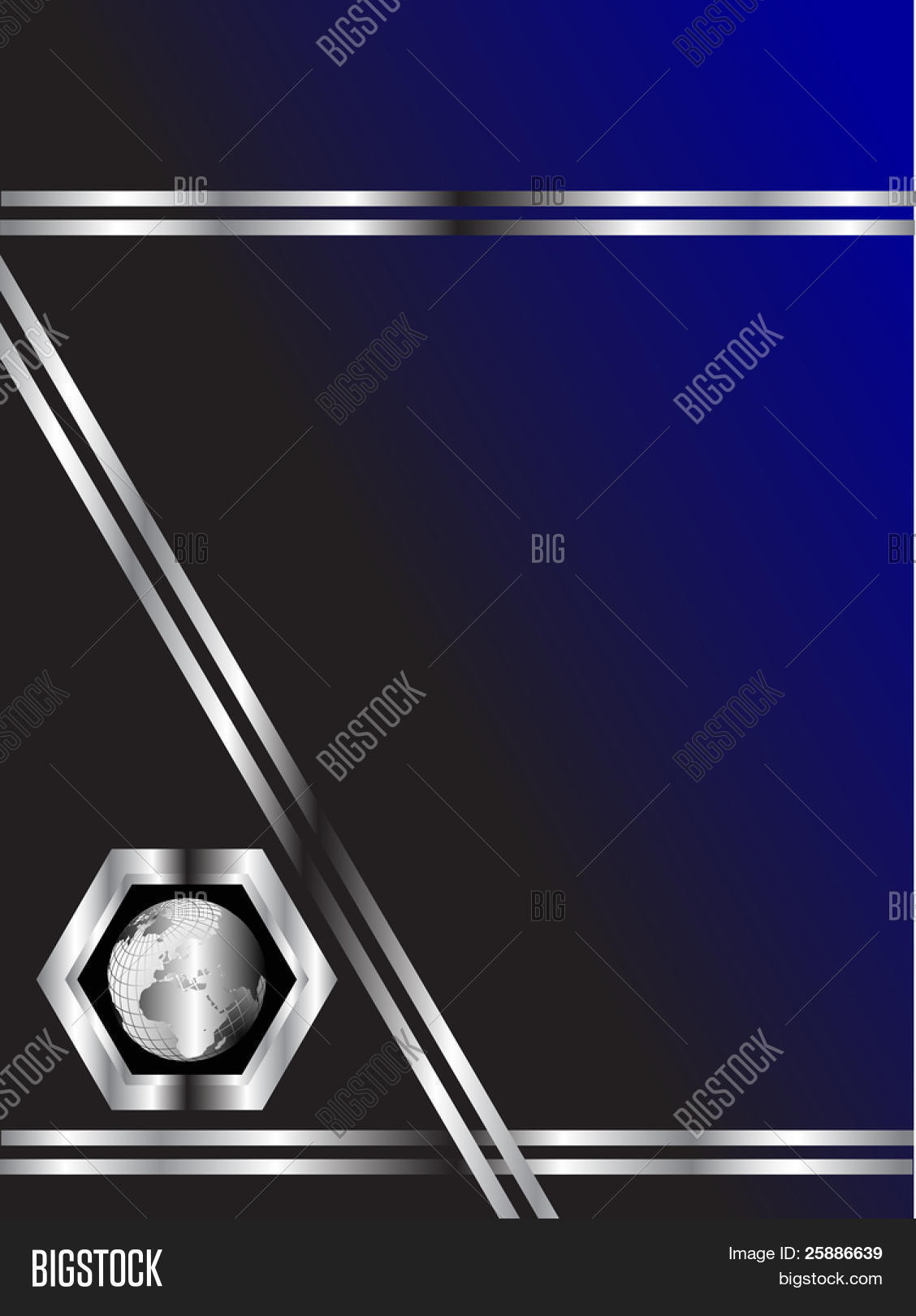 Blue Silver Business Image & Photo (Free Trial) | Bigstock
