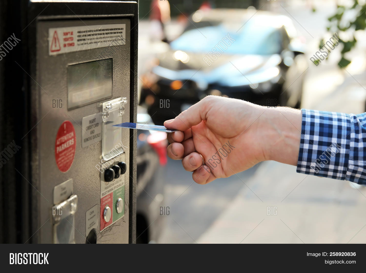 Man Paying His Parking Image & Photo (Free Trial) | Bigstock