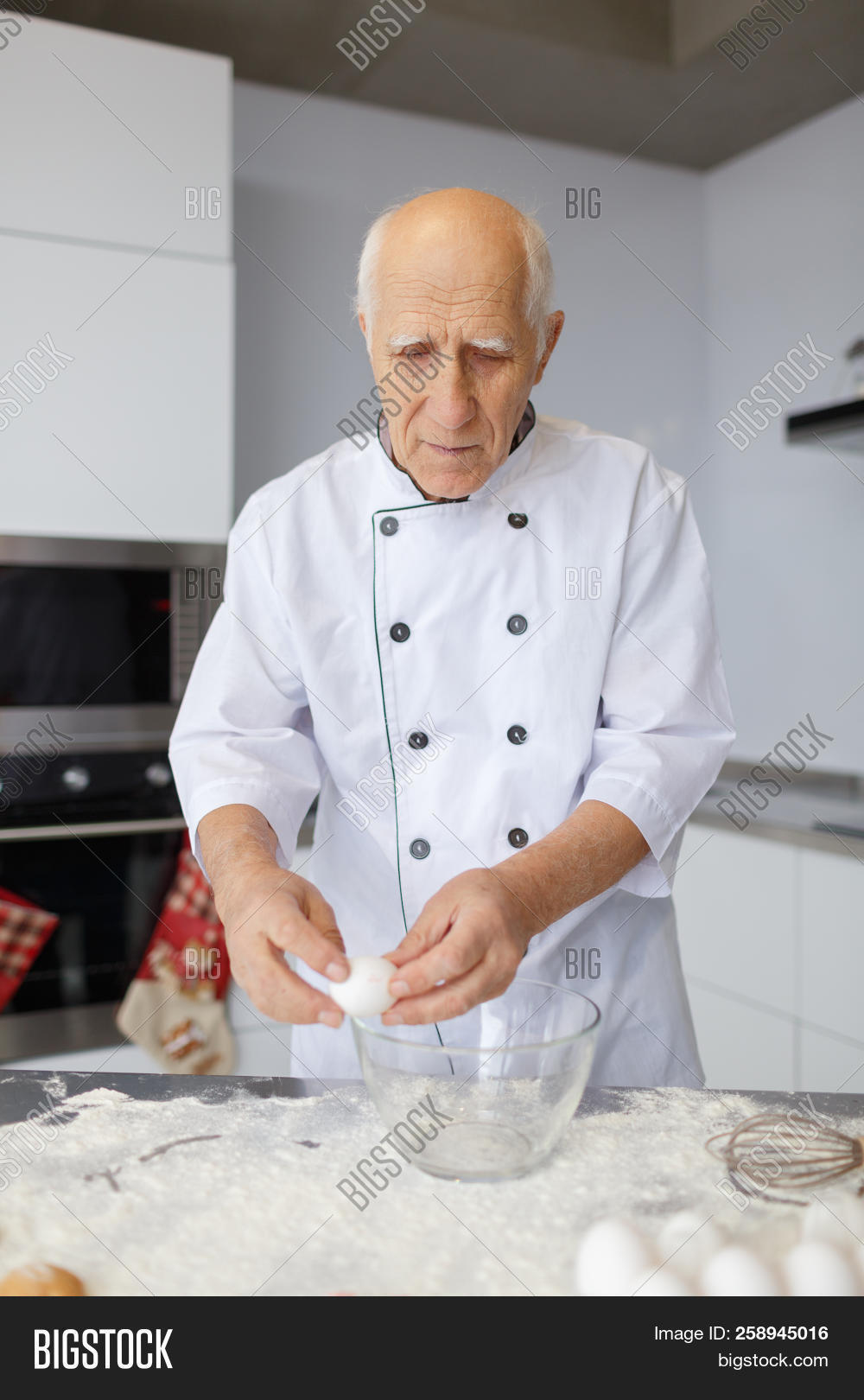 Happy Old Chef Man Image & Photo (Free Trial) | Bigstock