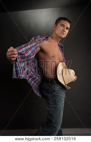 Handsome Cowboy Poses Image & Photo (Free Trial) | Bigstock