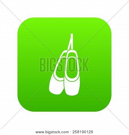 Pointe Shoes Icon Vector & Photo (Free Trial) | Bigstock