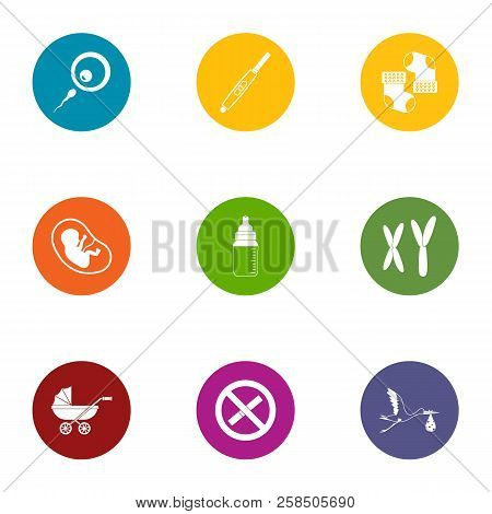 Giving Birth Icons Vector & Photo (Free Trial) | Bigstock
