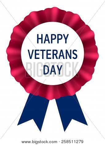 Veterans Day Emblem Vector & Photo (Free Trial) | Bigstock