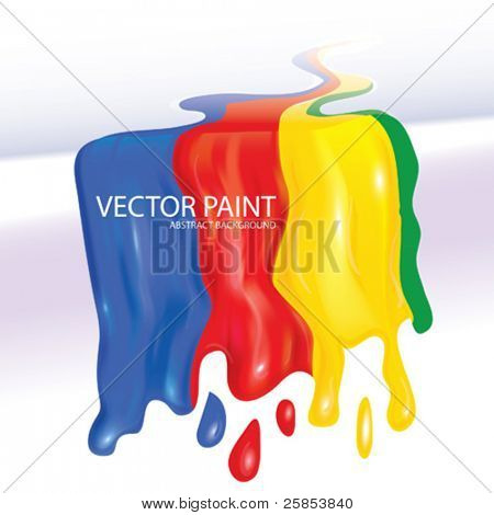 Vector Wet Paint Vector & Photo (Free Trial) | Bigstock
