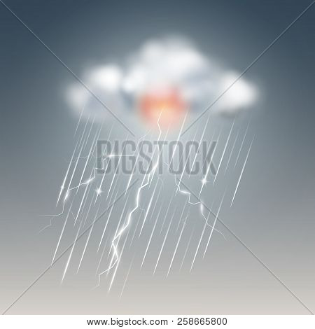 Weather Icon, Storm Vector & Photo (Free Trial) | Bigstock