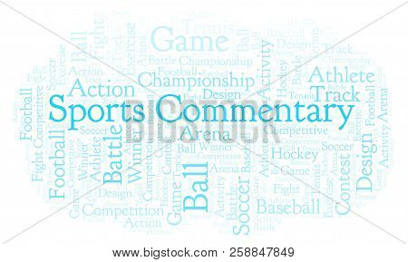 Sports Commentary Word Image & Photo (Free Trial) | Bigstock
