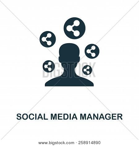Social Media Manager Vector & Photo (Free Trial) | Bigstock