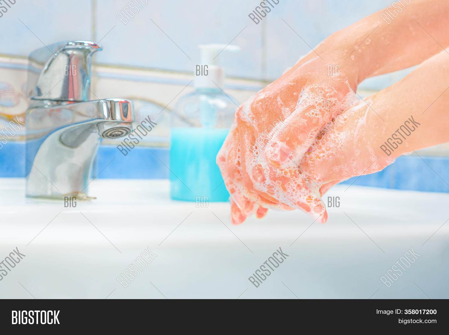 Washing Hands Soap Image & Photo (Free Trial) | Bigstock