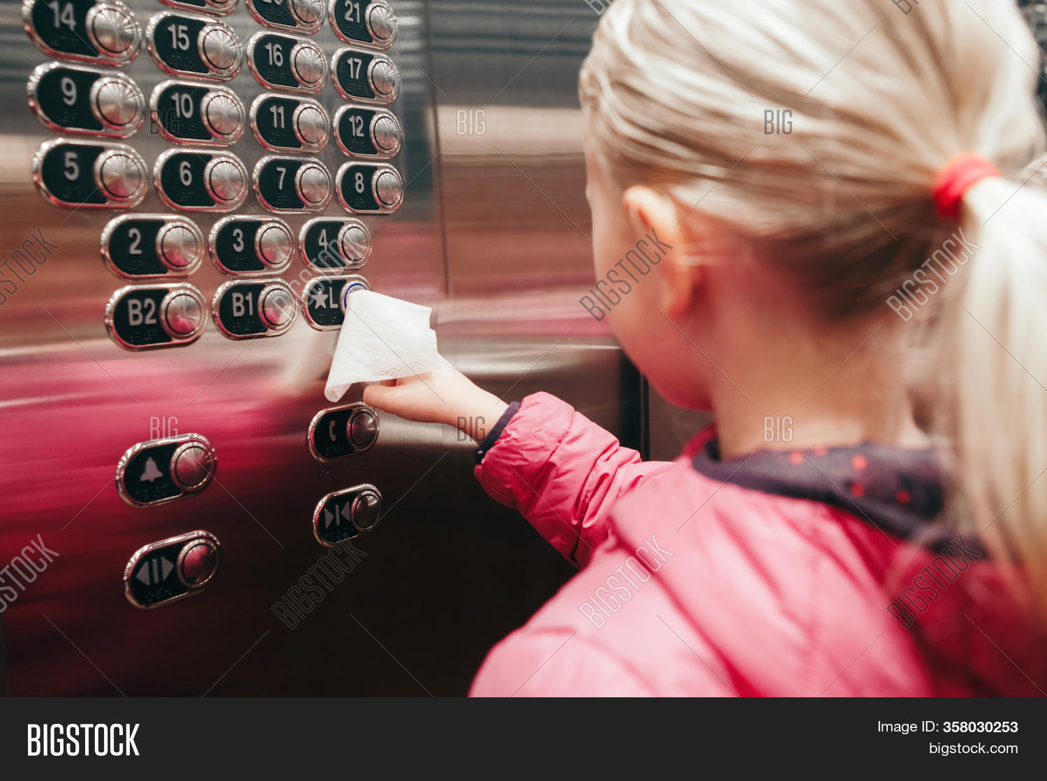 Caucasian Girl Pushing Image & Photo (Free Trial) | Bigstock