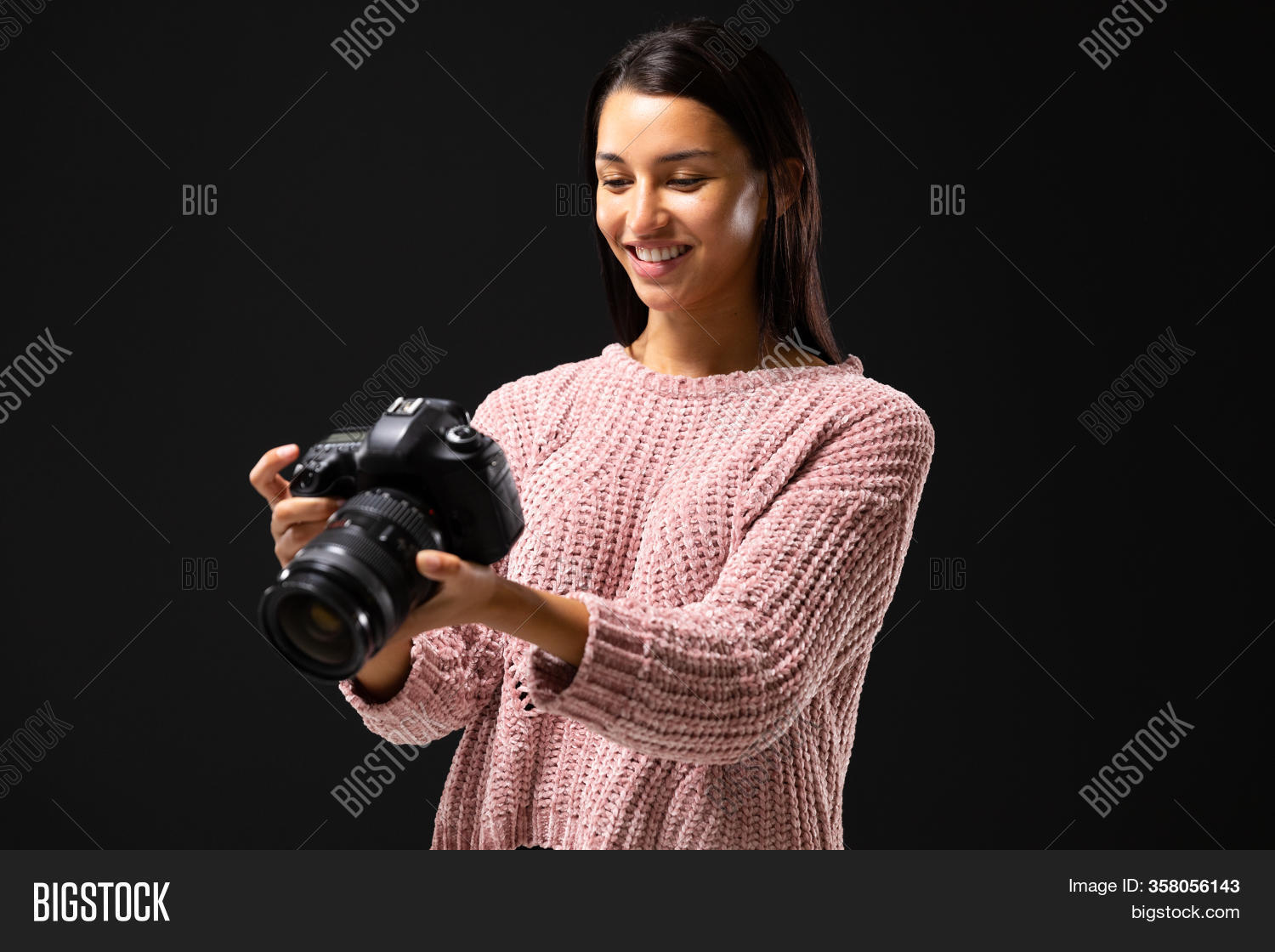 Front View Mixed Race Image And Photo Free Trial Bigstock