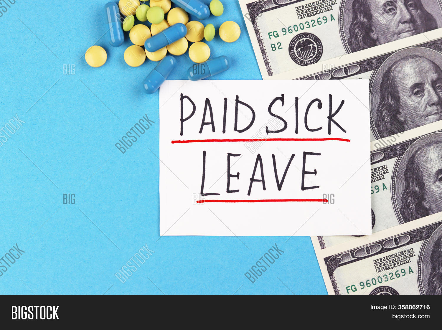 Text Paid Sick Leave Image & Photo (Free Trial) | Bigstock