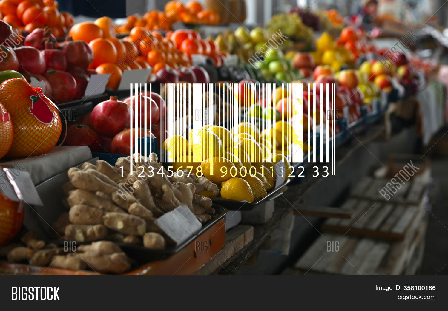 Barcode Tasty Fresh Image & Photo (Free Trial) | Bigstock