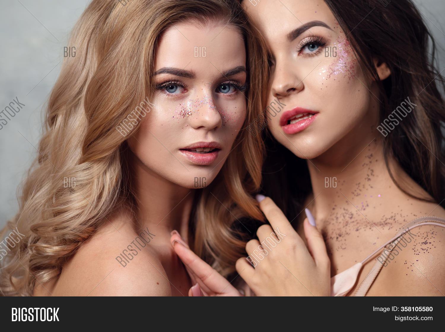 Two Happy Friends Image & Photo (Free Trial) | Bigstock